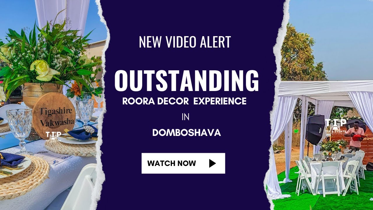 OUTSTANDING Roora Decor Experience in Domboshawa || Zimvlog - YouTube