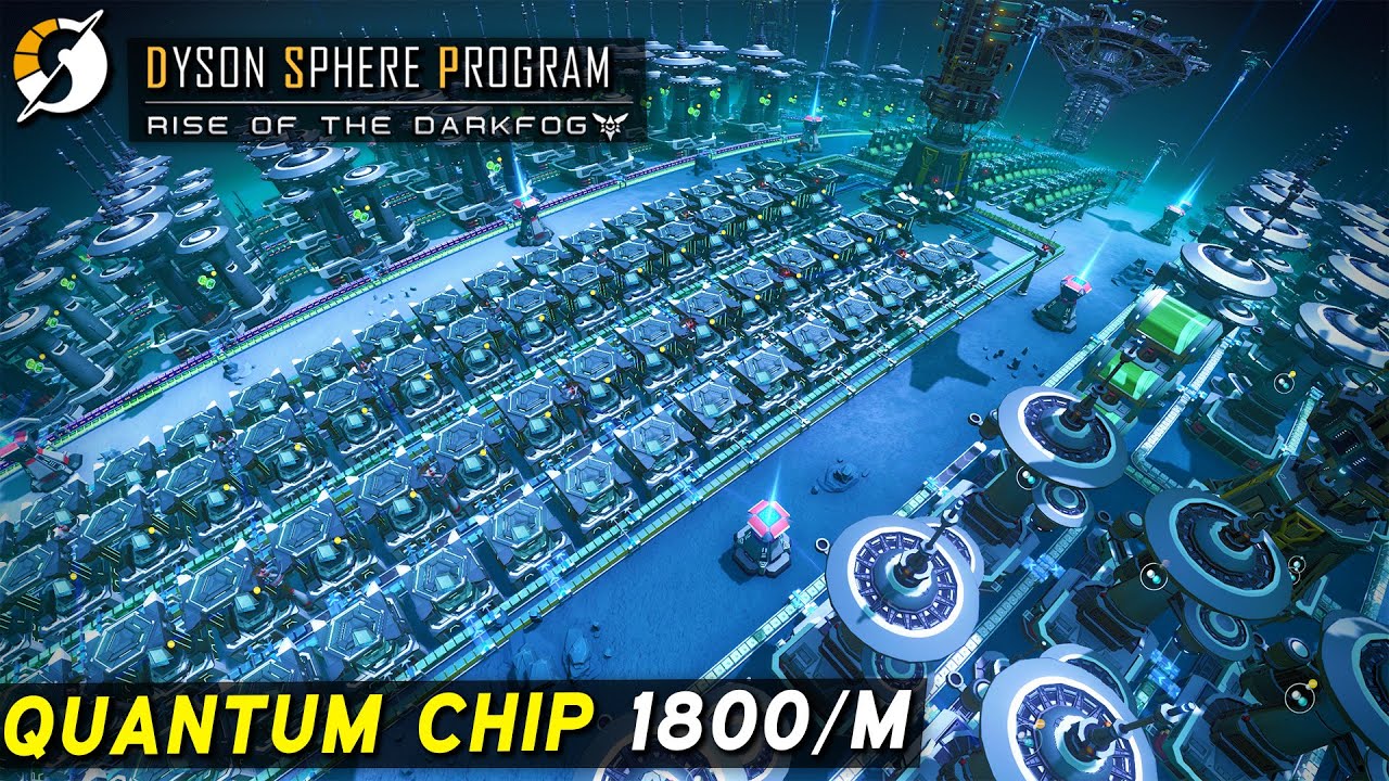 Quantum Chip 1800 Per Min | Science (3600/M) | Dyson Sphere Program ...