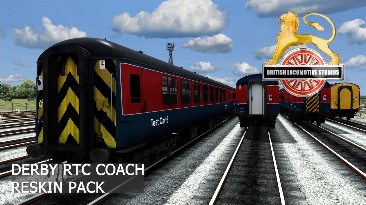TS Classic - Derby RTC Coach Reskin Pack (Xmas Calendar 2022) - YouTube