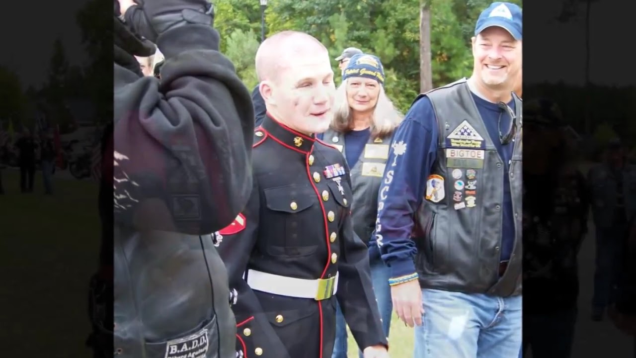 Salute to Cpl. Kyle Carpenter, USMC, Medal of Honor recipient. - YouTube