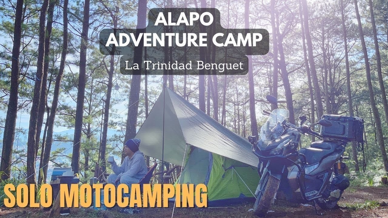 SOLO MOTOCAMPING | Alapo Adventure Camp - YouTube