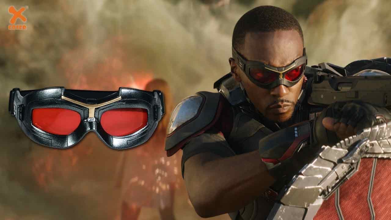 XCOSER Captain America 3 Falcon Sam Wilson Cosplay Goggle - YouTube