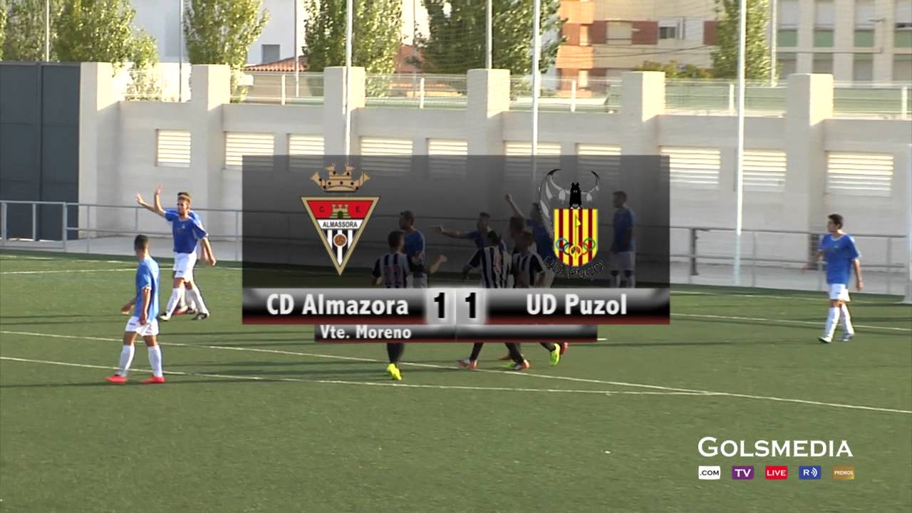 CD Almazora 1-1 UD Puzol 2014/2015 - YouTube