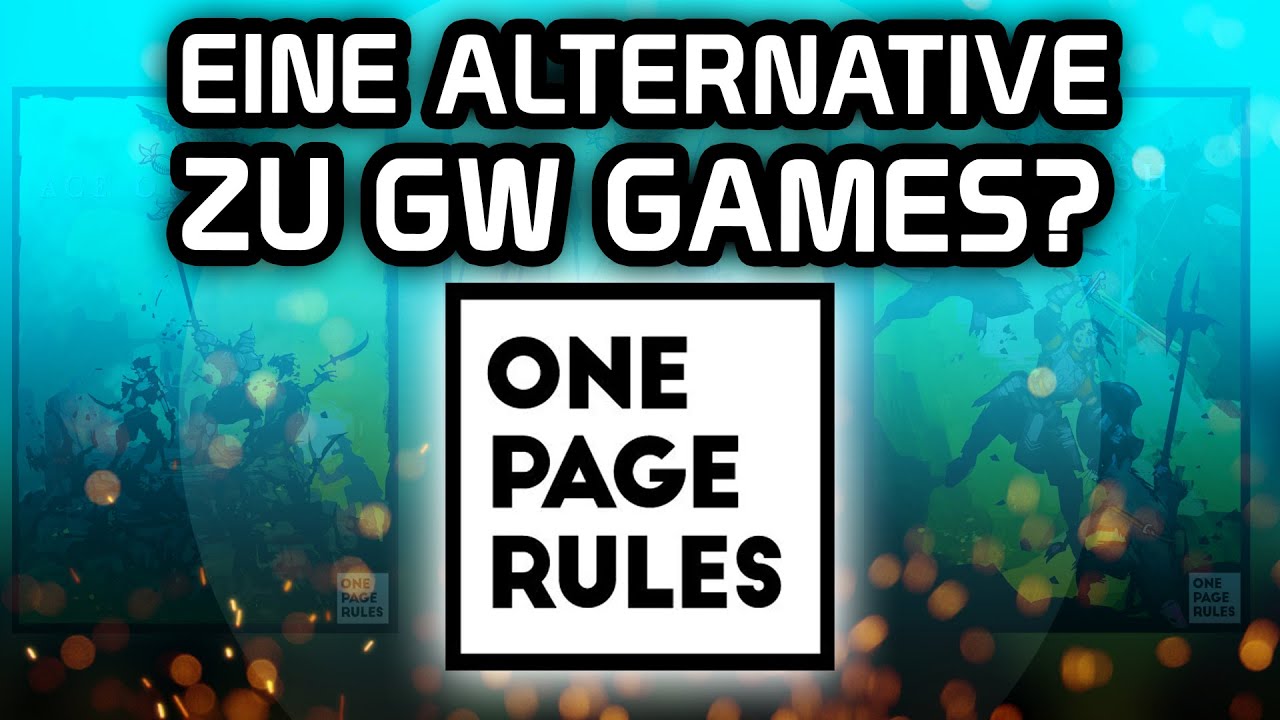 Wir starten ONE PAGE RULES | Road to OPR #1 | Die vier Generäle | DICED ...
