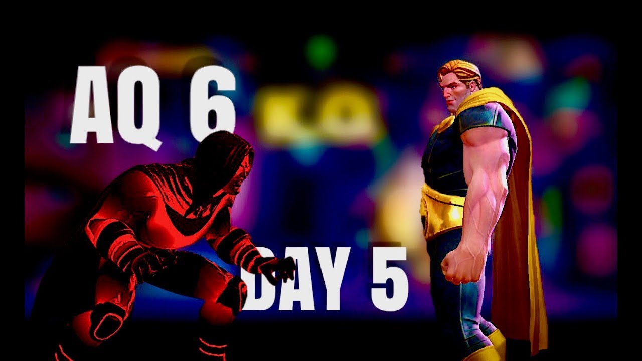 MCOC AQ6 VOID vs HYPERION: First Test w/ VOID (Power Lock & Drain ...