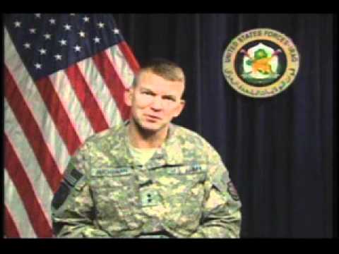 MAJOR GENERAL JEFFREY BUCHANAN -Update on Iraq - YouTube