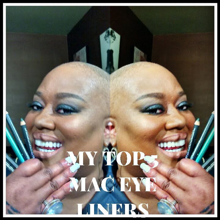 My Top 5 MAC Eye liners New Series My Top 5 - YouTube