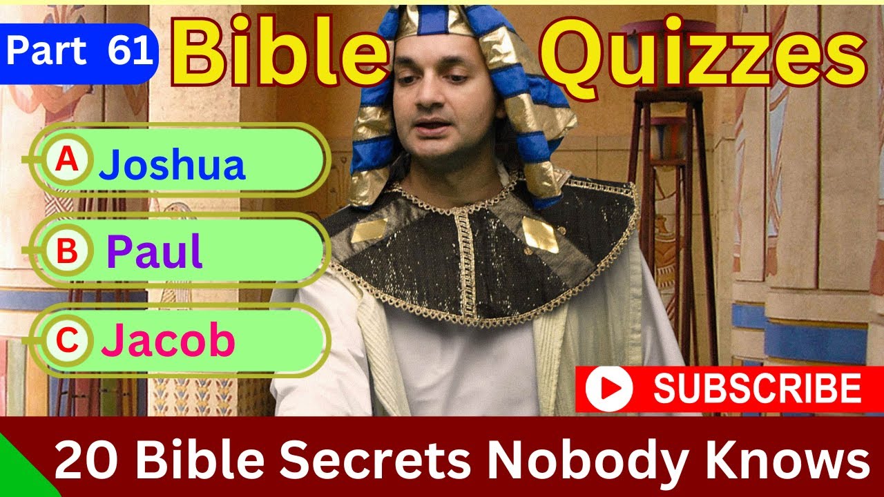 BIBLE EXPERTS Are SHOCKED By These QUIZ QUESTIONS! - Part 61 - YouTube
