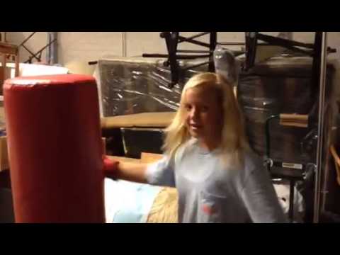 Miss O Practices Her Combos - YouTube