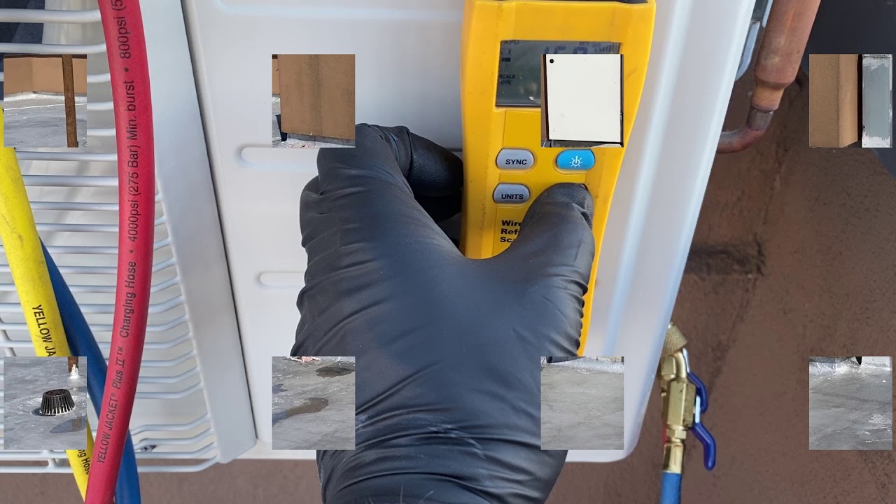 Daikin Mini Split System Leaking R410A - YouTube
