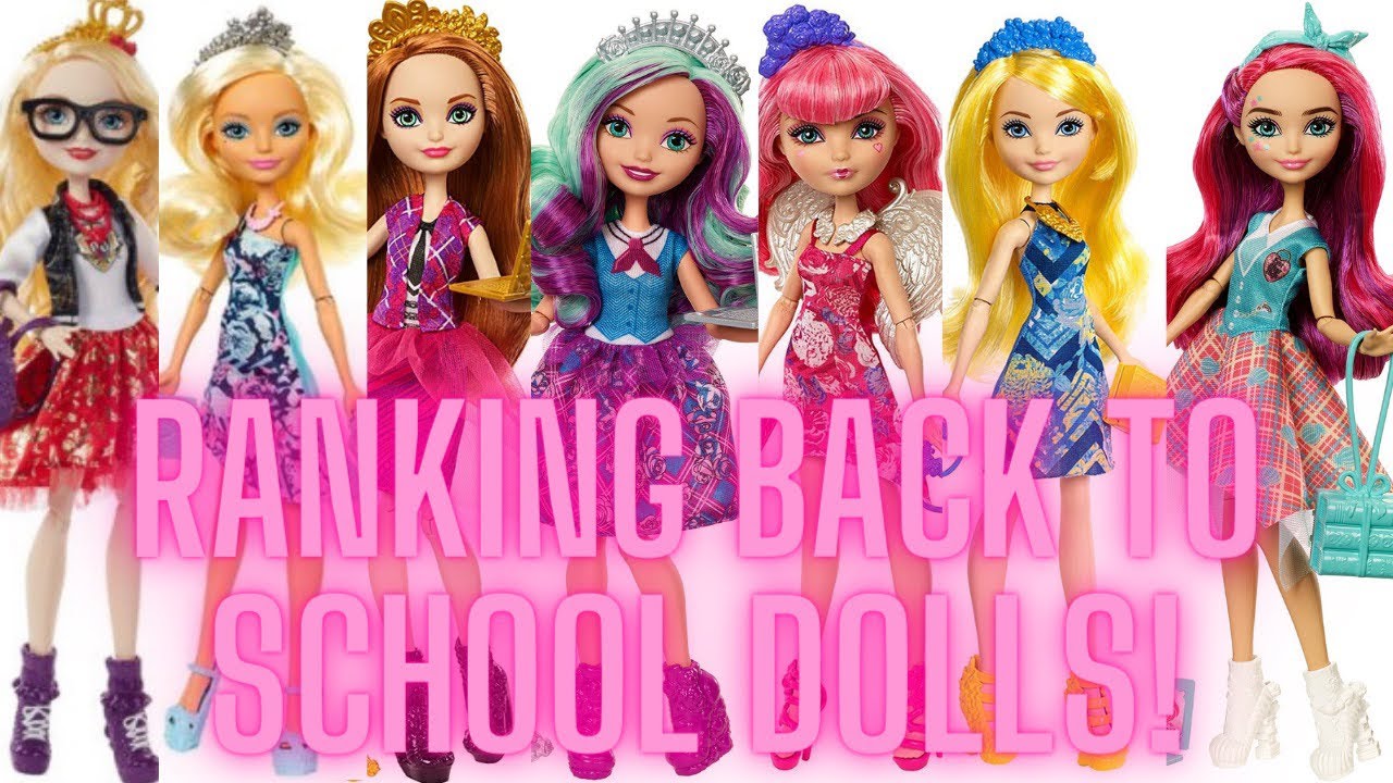 Ranking Every Ever After High Back to School Doll! - YouTube