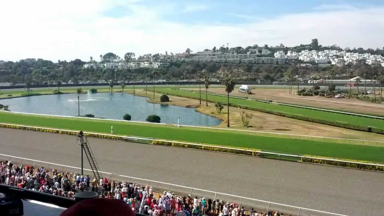 Del Mar Racetrack Opening Day 7/18/2012 race 5 - YouTube
