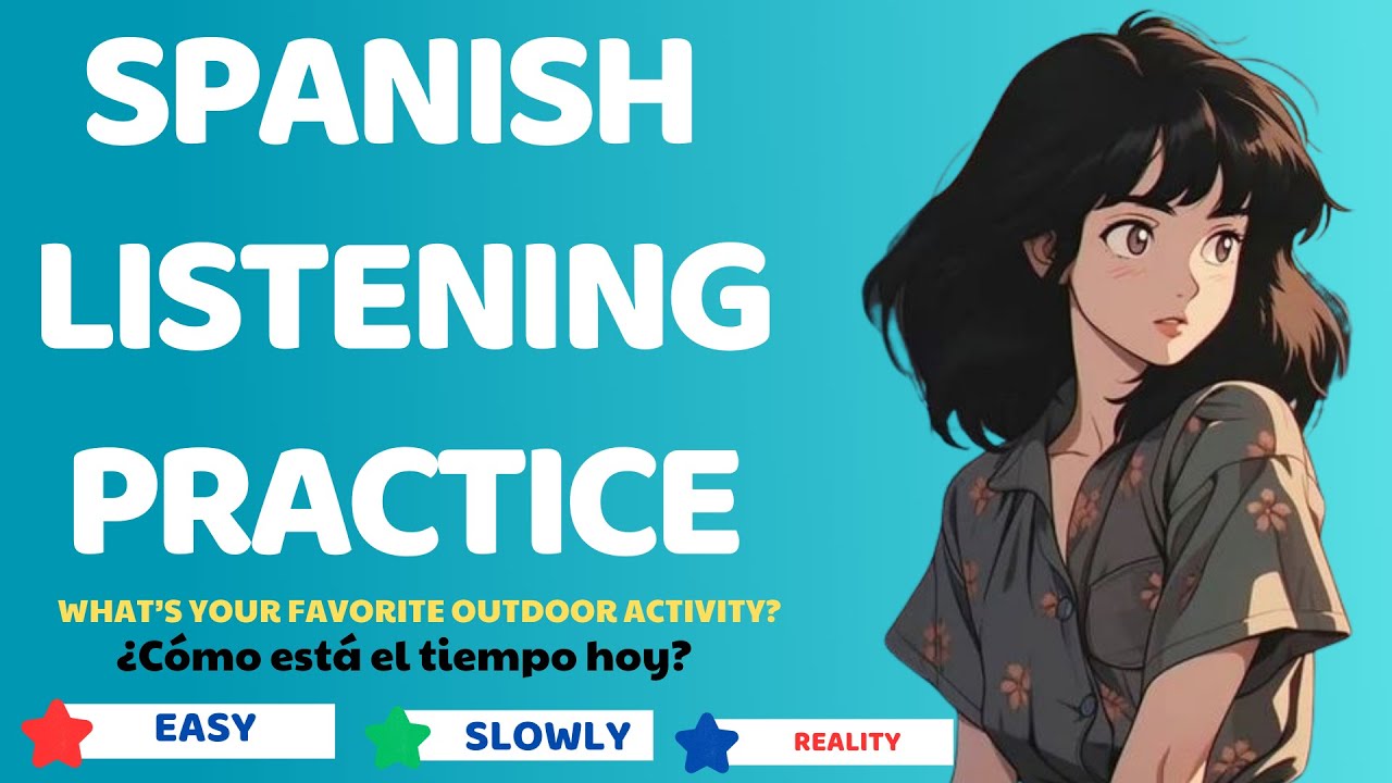 Slow spanish listening practice with Real-Life Situations- Basic ...