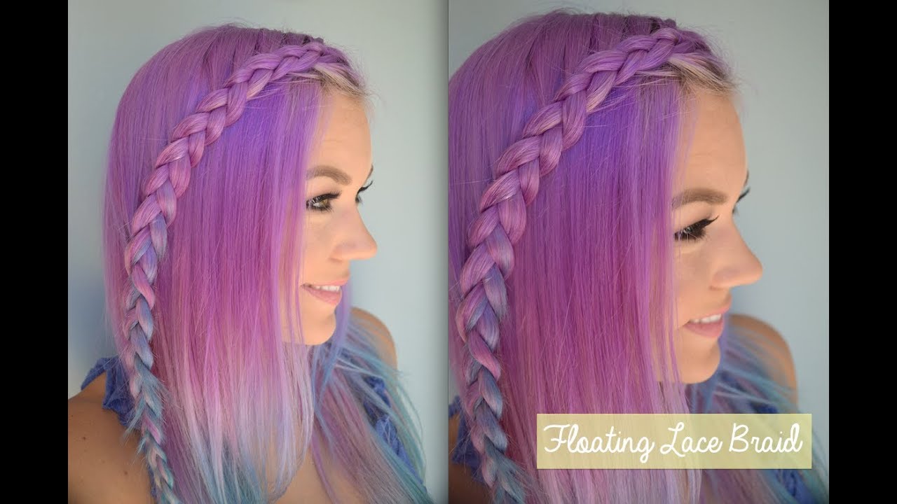 Summer Hair ☼ Floating Lace Braid - YouTube