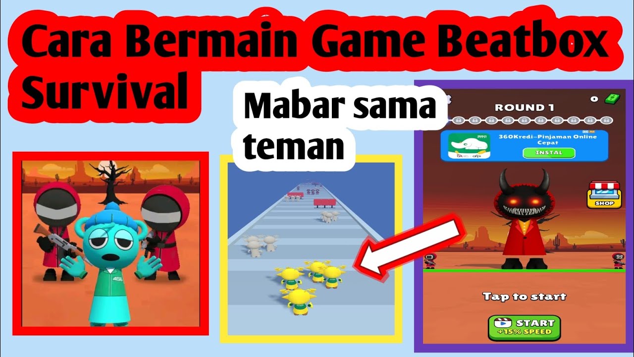 Cara Bermain Game Beatbox Survival | Beatbox Survival Gameplay - YouTube
