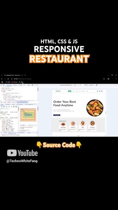 Responsive Restaurant #html#css #javascript #webdesign #webdevelopment #responsivedesign # ...