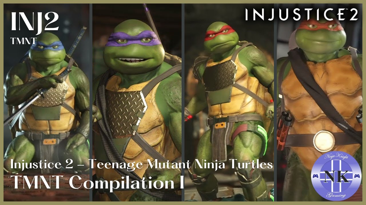 TMNT Compilation I (Injustice 2 PS4) - YouTube