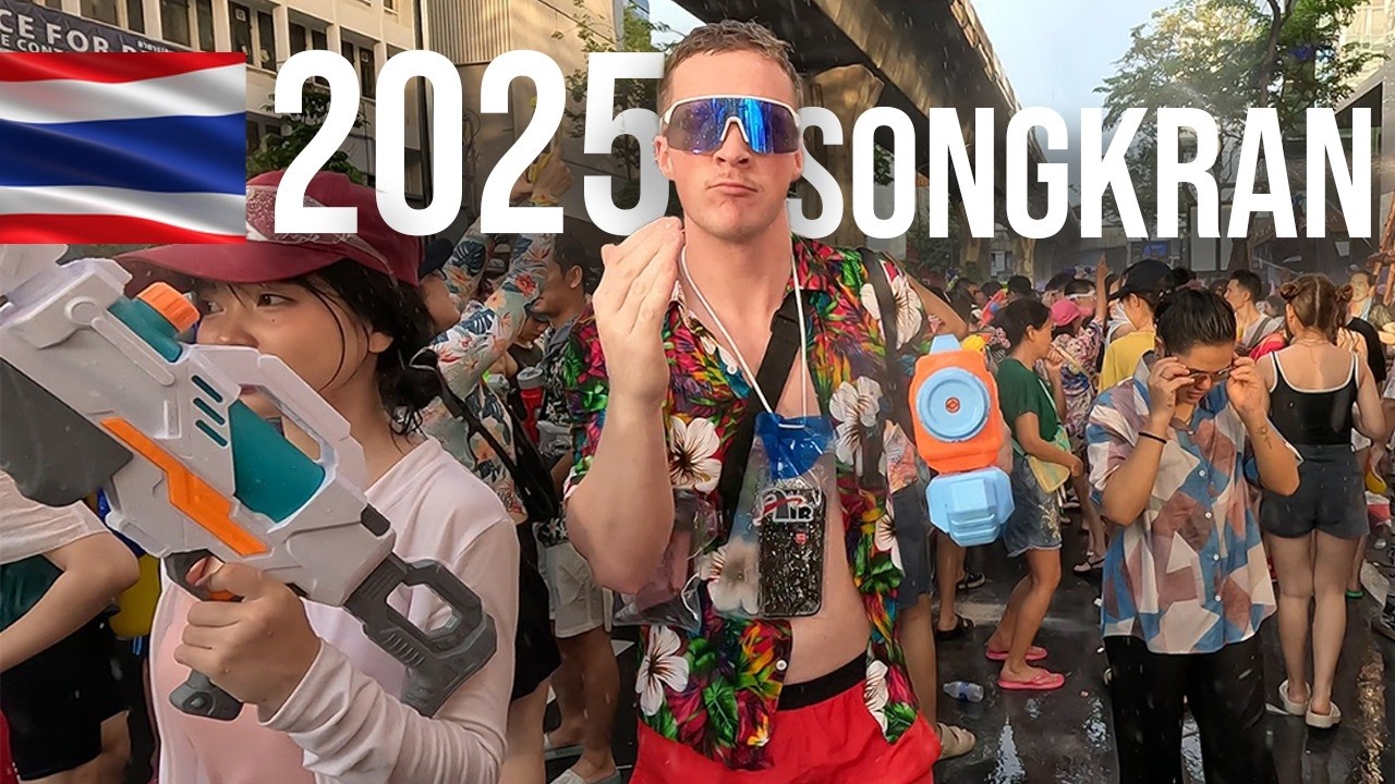 The Largest Water Fight in the World!┃Songkran┃Joseph Davis - YouTube
