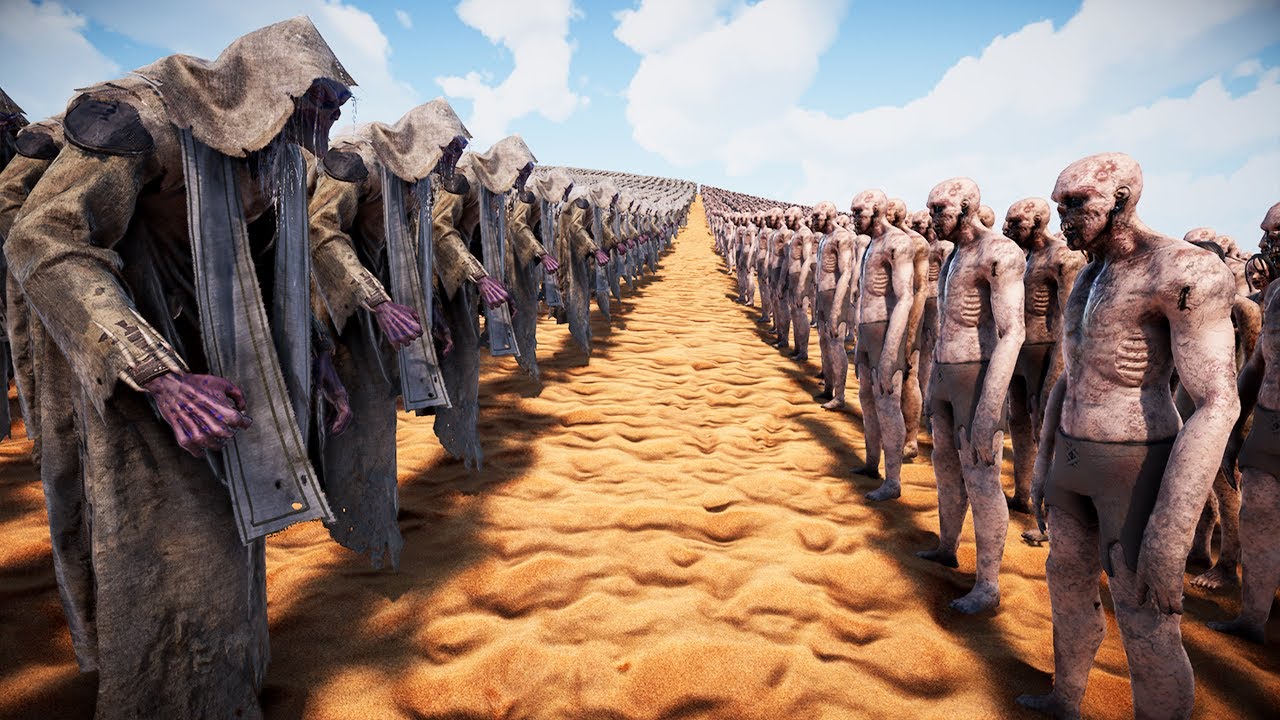 100,000 Ghosts vs 3,000,000 Zombies — UEBS 2 - YouTube