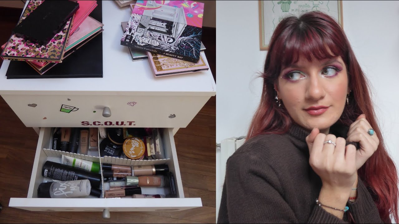 DECLUTTERING MAKEUP COLLECTION 2021 - YouTube