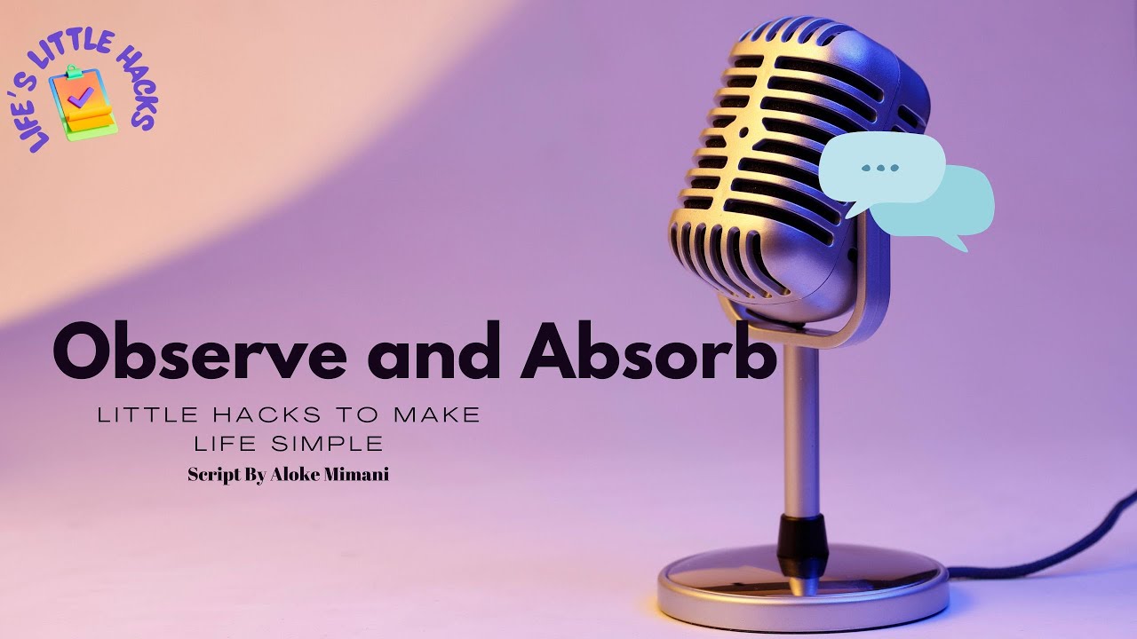 Unlock Your Potential: The Power of Observe and Absorb | Motivational ...