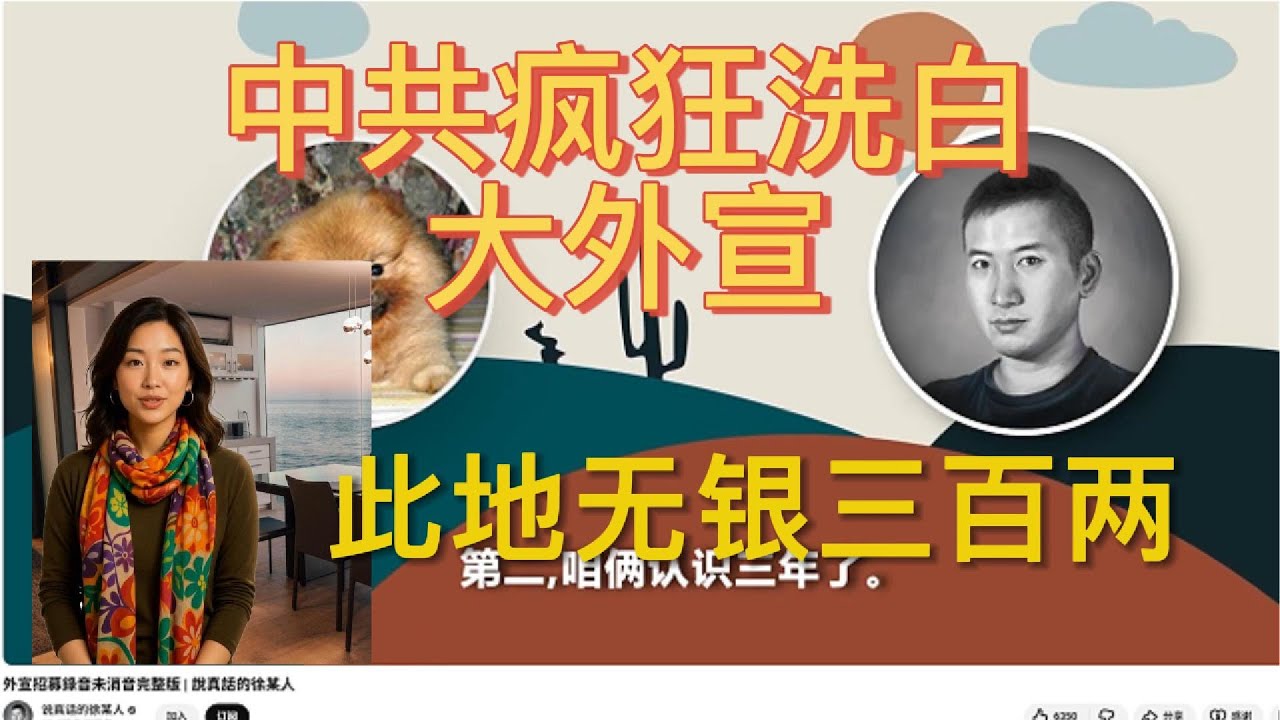 12234万欧元内幕下的致命谎言：拆穿徐某人、邓海燕、王志安的“洗澡”套路The CCP €40,000 Whitewash: Xu ...