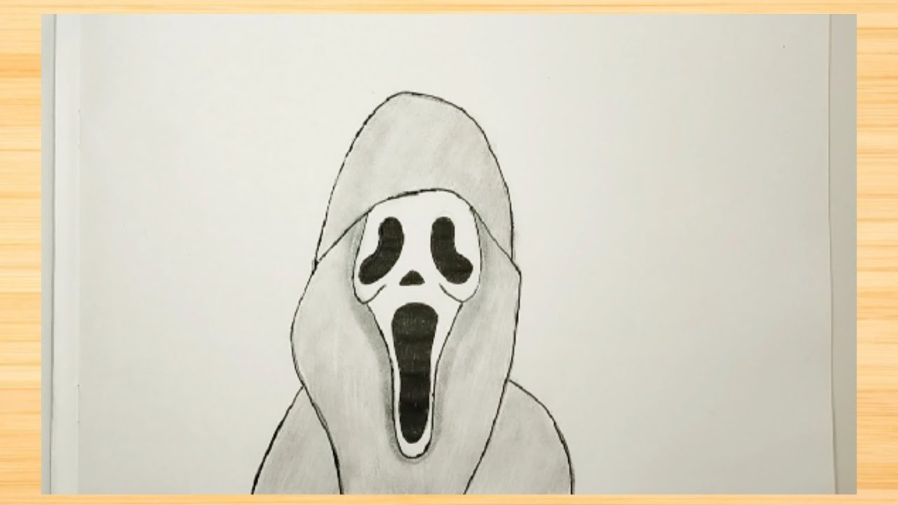 How to draw a scary face. Как нарисовать страшное лицо. - YouTube