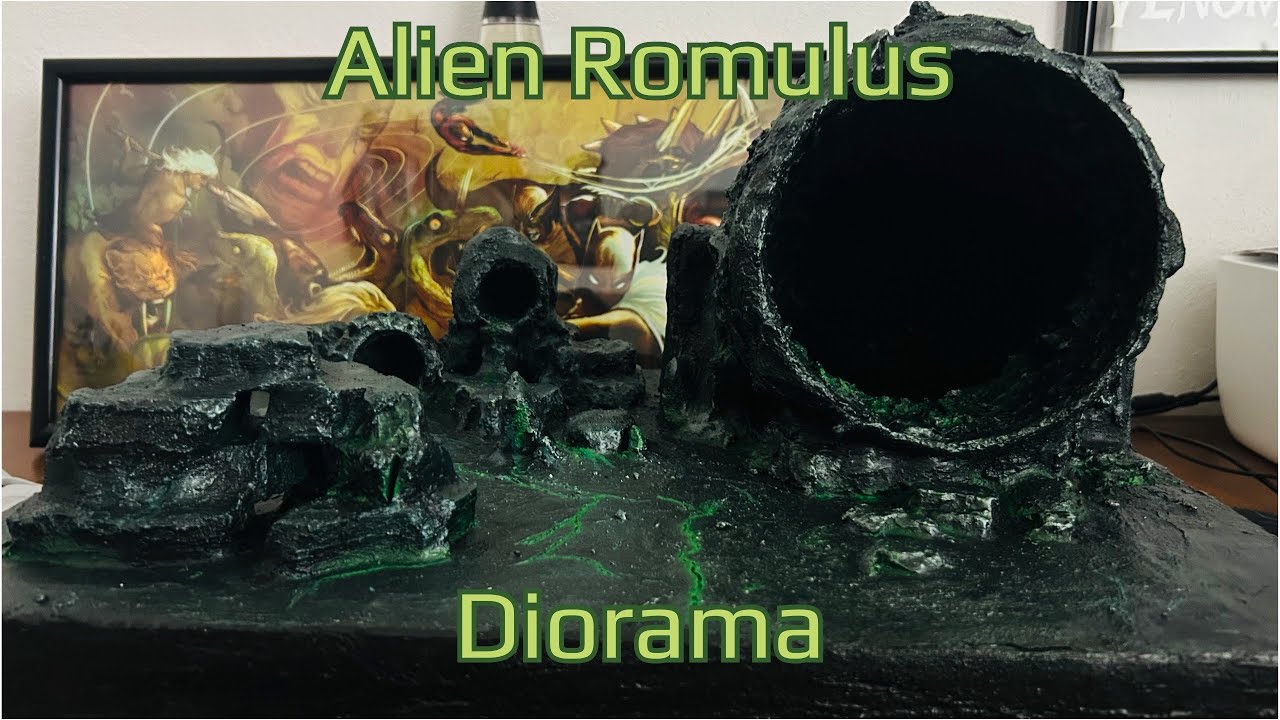 Alien Romulus Planet Diorama #alienromulus #alien #alienvspredator # ...