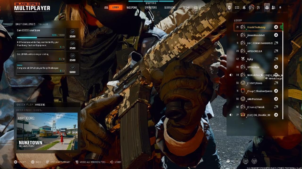 hit markers for days in hardcore #BO6 #hitmarkers #frankthebunny - YouTube