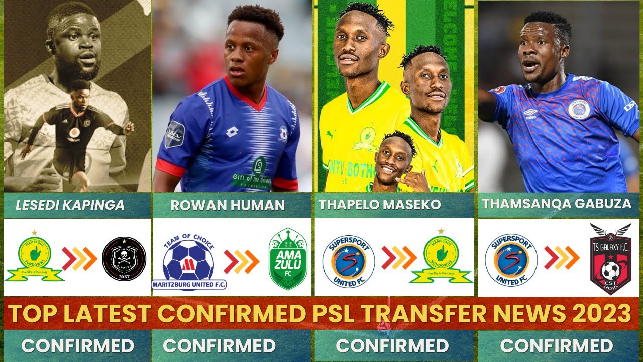 Unleashing the Power Players: Kapinga, Human, Gabuza, Cele - PSL's Top ...