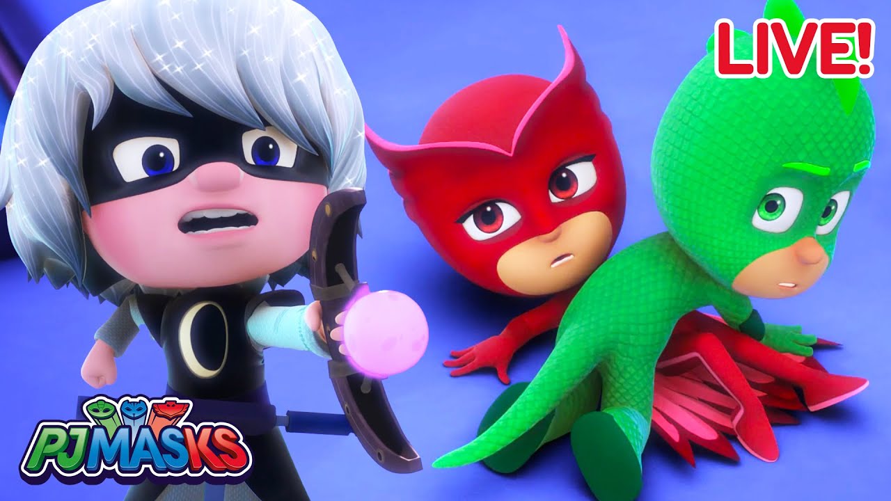 🔴 LIVE! PJ Masks Full Episodes 🔴 | Owlette in the sky! + More superhero ...