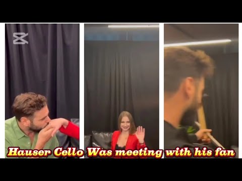 Hauser Cello: Meeting With His Fans ♥️💓🎸 - YouTube