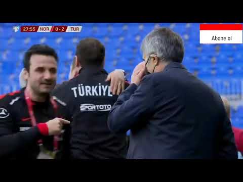 Norveç 0-3 Türkiye. Maç özeti. 27.3.2021