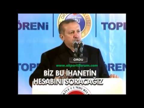 Recep Tayyip ERDOĞAN: \