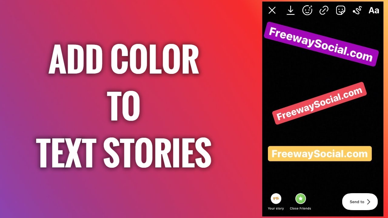 How To Add Color Background To Text On Instagram Stories YouTube how-to-add-color-background-to-text-on-instagram-stories-youtube