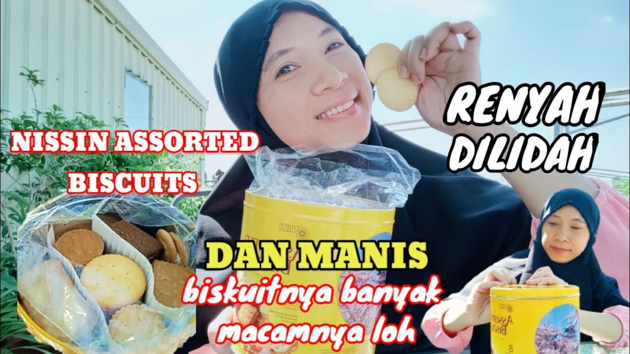Review NISSIN ASSORTED || Assorted BISCUITS 650g Yang Sangat CRISPY ...