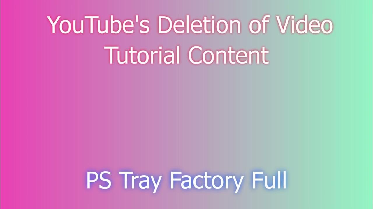 PS Tray Factory Download | HOW TO DOWNLOAD PS Tray Factory IN PC ...