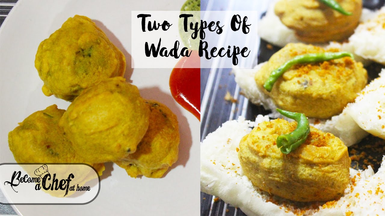 2 Types Of Wada Recipe|Soya Wada & Aloo Wada|Make this delicious & easy ...