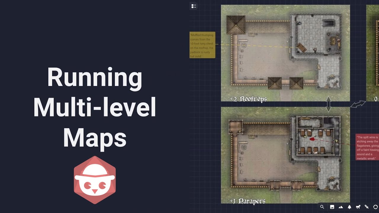 Running Multi-level Maps in Owlbear Rodeo - YouTube