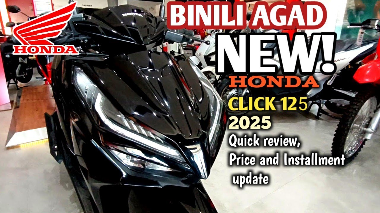 Daming nag request! New Honda CLICK 125 , 2025 Price and insatallment ...