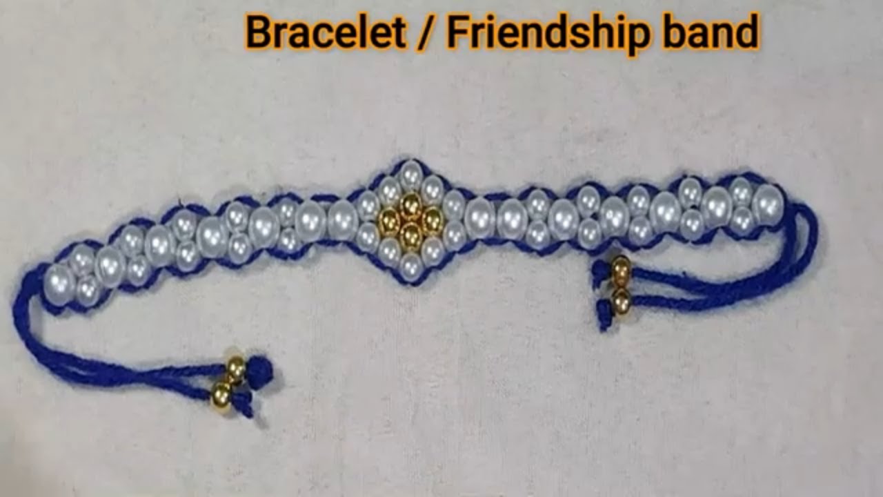 How to make Friendship Band at home |Easy Friendship Bracelets for ...