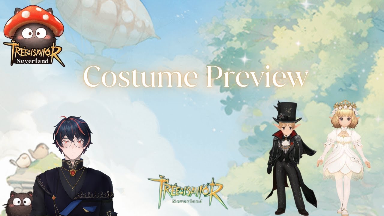Tree of Savior Neverland - Male and Female Costume Preview - YouTube