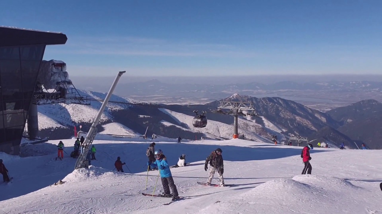 Chopok Jasna Demänovská Dolina - sezon zimowy/ zimná sezóna 2019 - YouTube