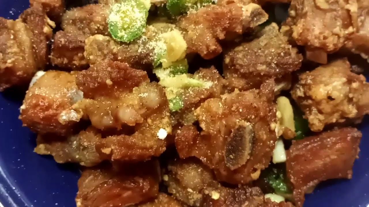 CHINESE STYLE DRY FRY RIBS - YouTube