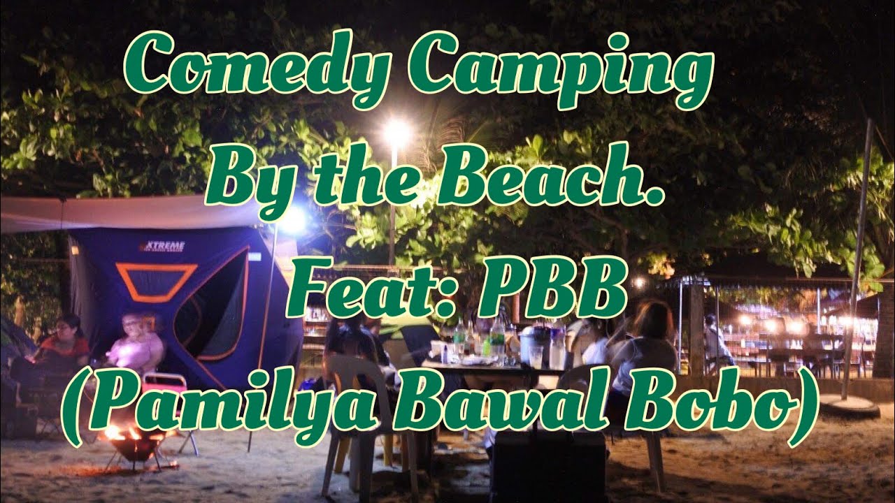 Comedy Beach Camping with unlimited seafood dinner! - YouTube