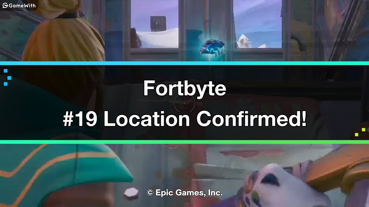 Fortnite Season 9 - How to Find Fortbyte #19 Location - YouTube