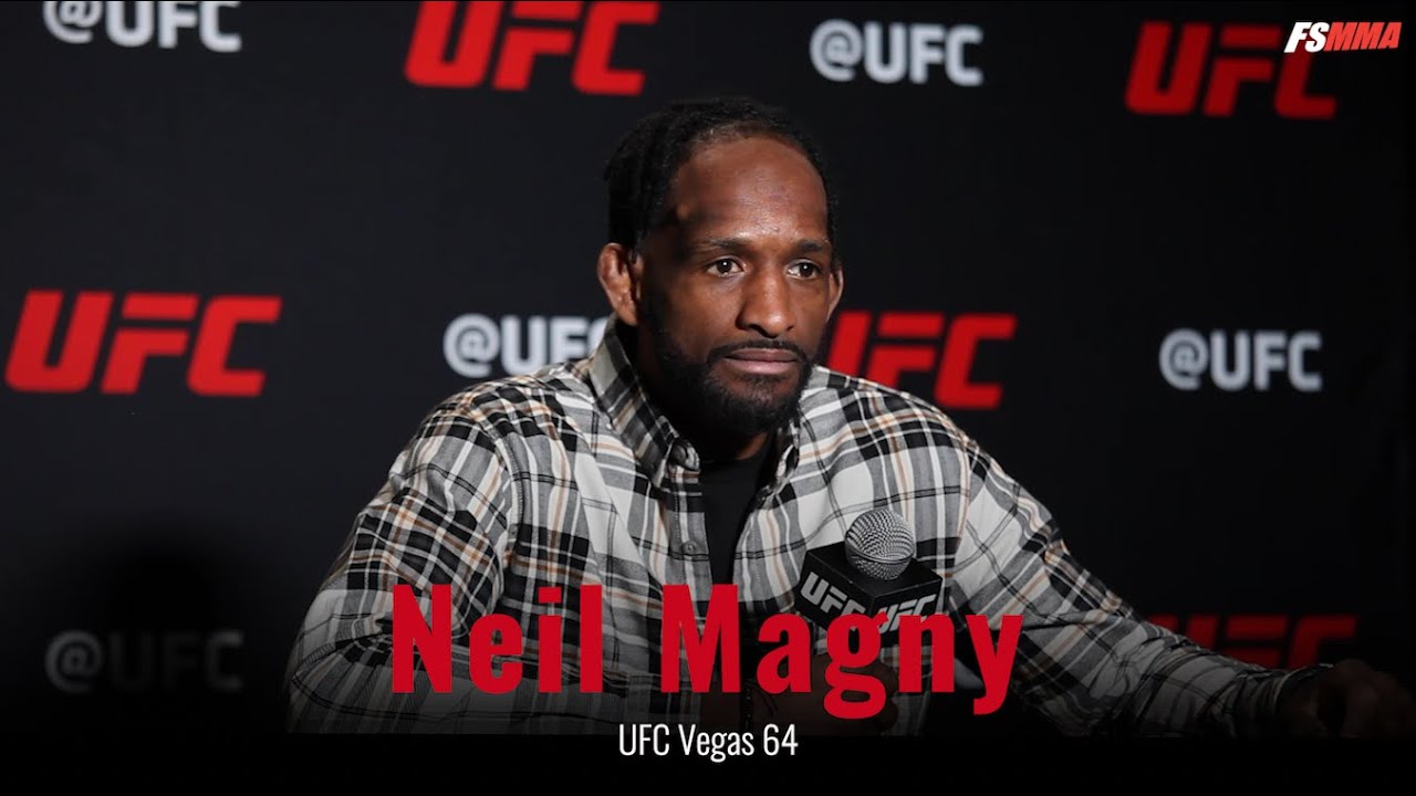 Neil Magny UFC Vegas 64 media day interview - YouTube