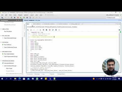 VGA Display Coding Using DDR Nexys 4 FPGA Board (Artix-7) Presentation + Live Demo - YouTube