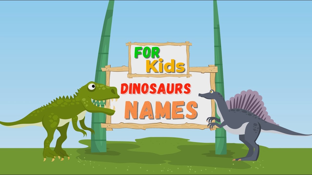 Learn Dinosaur Names For Kids | Song Dinosaur Alphabet | Kids Learning ...