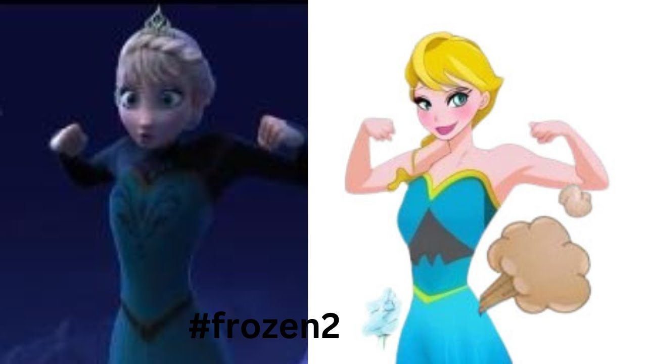 frozen 2 funny Drawing memes elsa Try not To laugh 😂#frozen2 #live2day ...